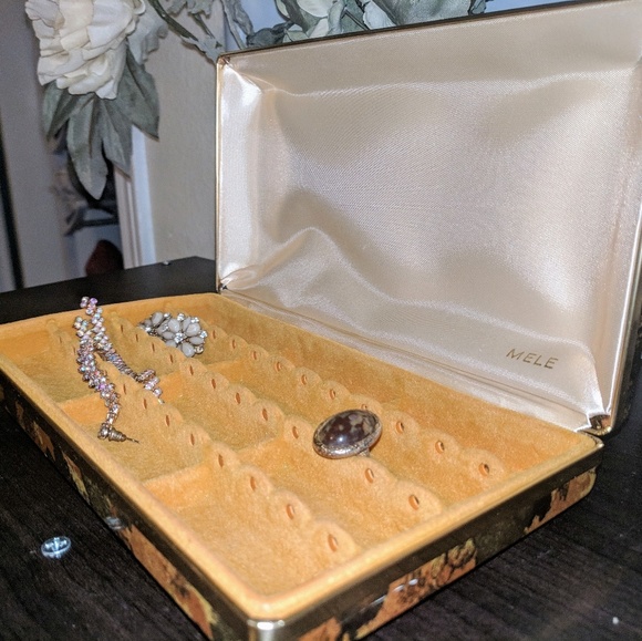 Mele | Jewelry | Vintage Mele Jewelry Box | Poshmark
